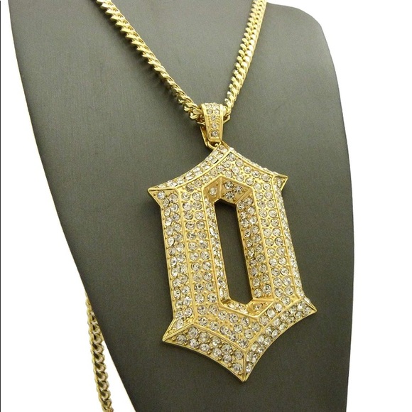 Accessories | Ovo Drake Logo Hip Hop Iced Out Pendant 3 Cuban | Poshmark